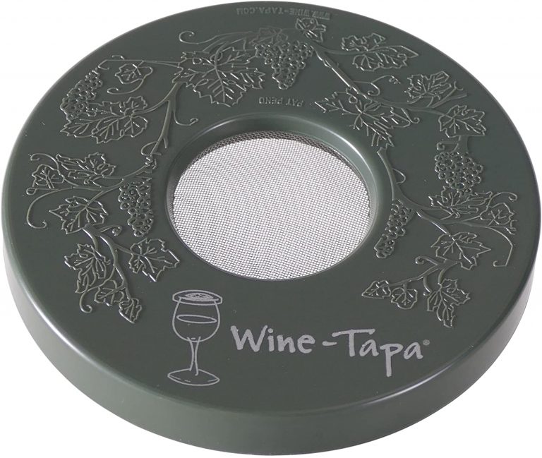 Wine Tapa Drinking Glass Covers – set of 4 No Spill Drink Covers ...